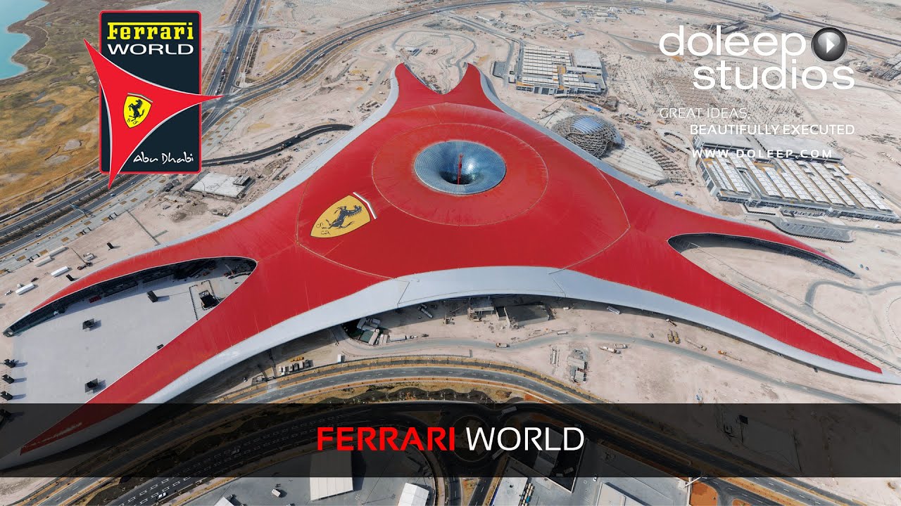 Карта ferrari world