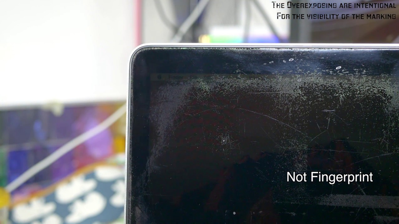 MacBook Screen coating defect [Read Description] Part 1 - YouTube