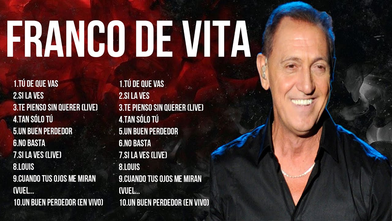 Franco De Vita Latin Songs Playlist Full Album ~ Best Songs Collection ...