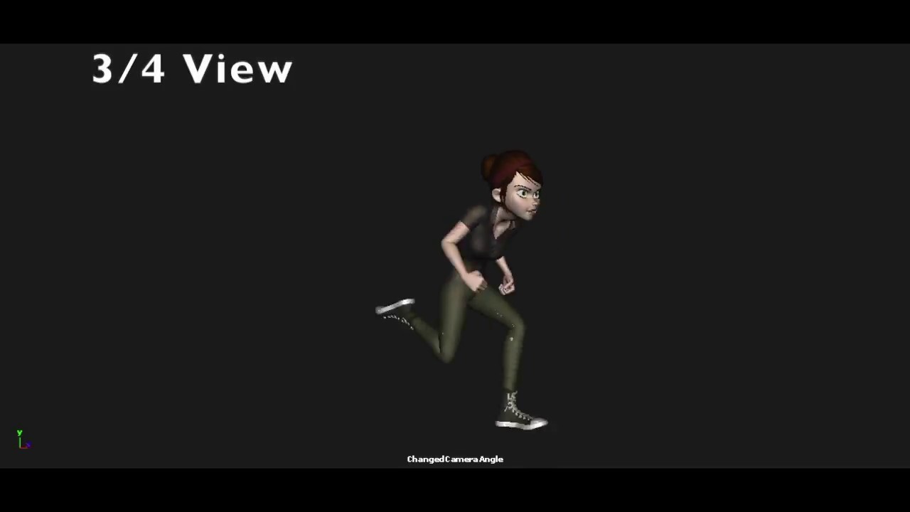 Manning Amari P5 Run cycle - YouTube