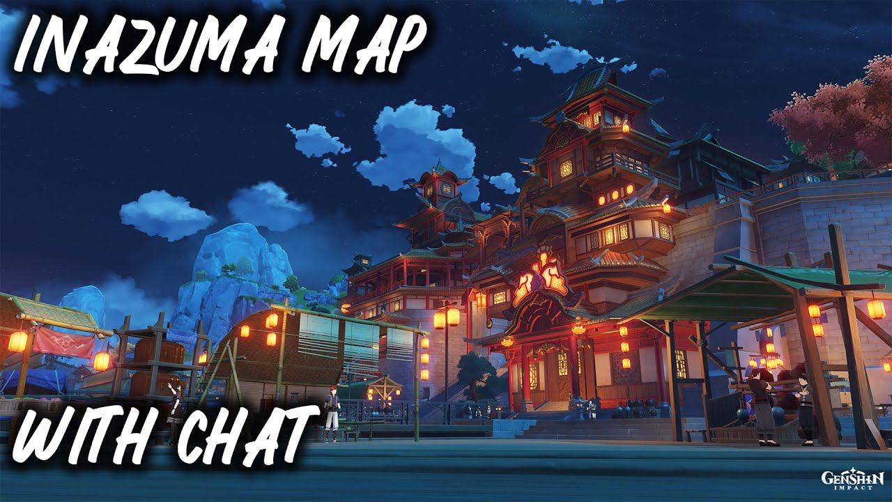 Inazuma map - Genshin Impact | Lirik - YouTube