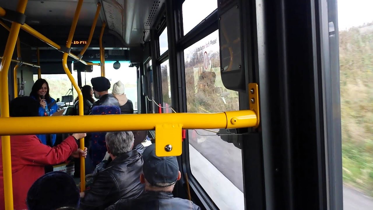 Mississauga Transitway tour bus part 1 - YouTube