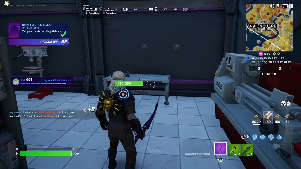 Fortnite Encrypted Cipher Quest Location Stage 1 (1.17.23.9.14.19.19.24 ...