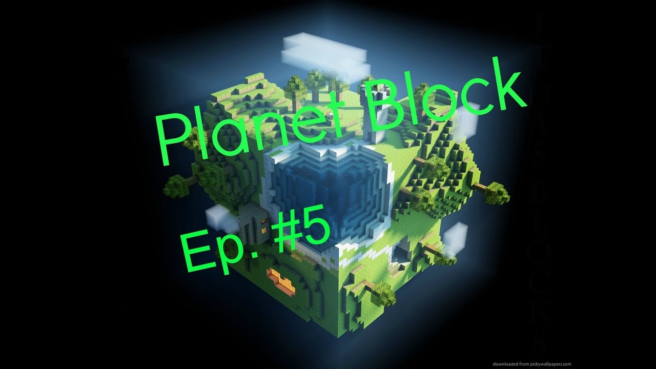 Planet Block| Episode 5- Cobblestone Generator! - YouTube