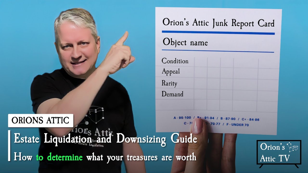 Junk Report CARD: How We Determine What Your Treasures Are Worth - YouTube