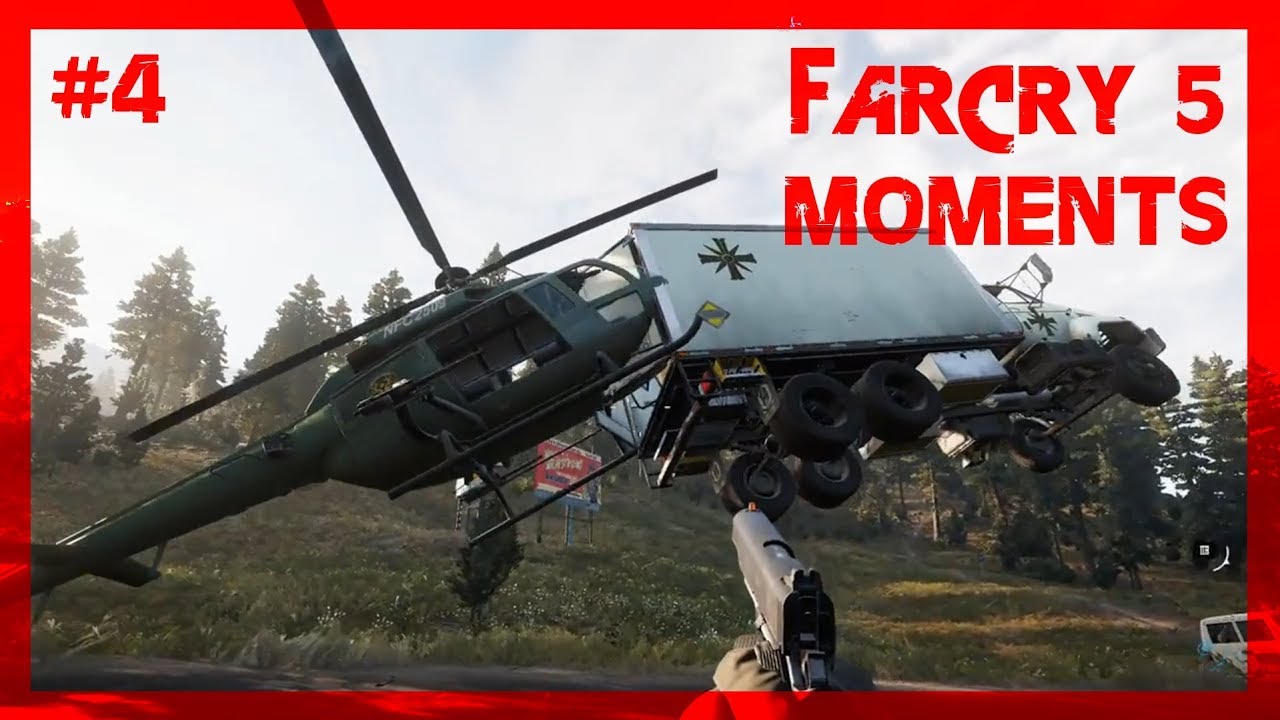 CARS CAN FLY?! Far Cry 5 Best Moments Ep.4 (Far Cry 5 Funny Moments ...