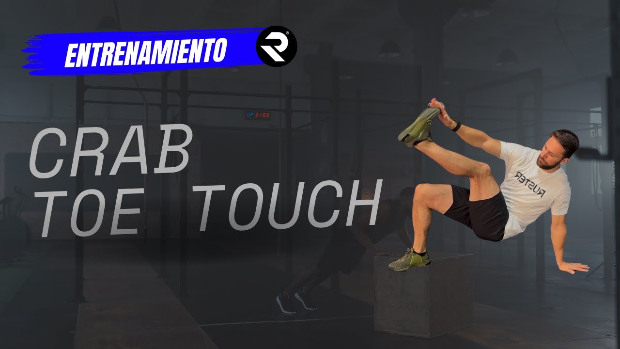 Crab Toe Touch | Ejercicios de Abdomen - YouTube