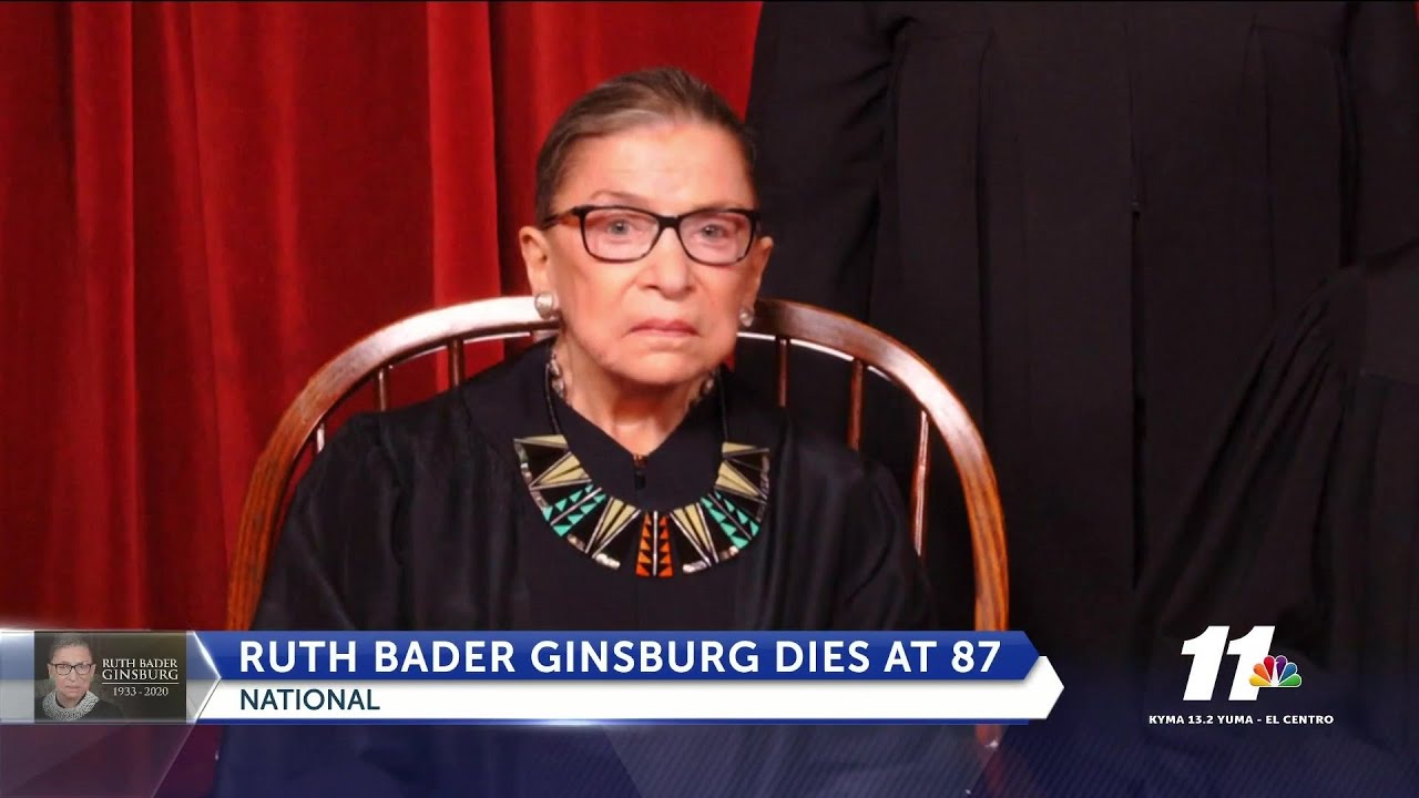 Update: Leaders and candidates react to death of RBG - YouTube