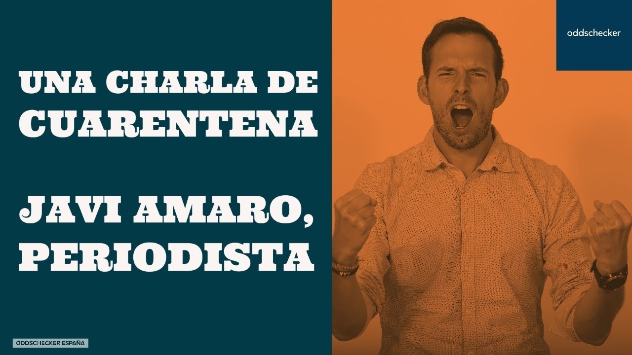 Una charla de cuarentena... con Javier Amaro, periodista de Radio Marca - YouTube