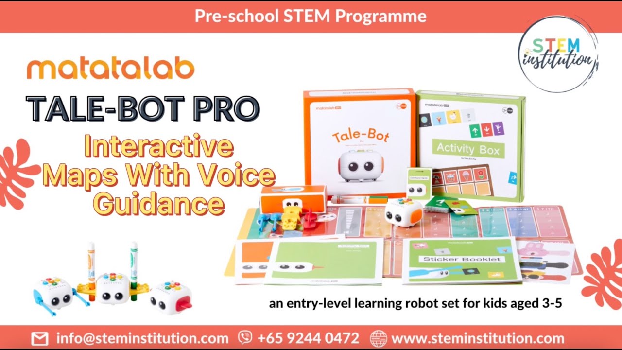 Interactive Maps with Voice Guidance【Matatalab's Tale-Bot Pro】 - YouTube