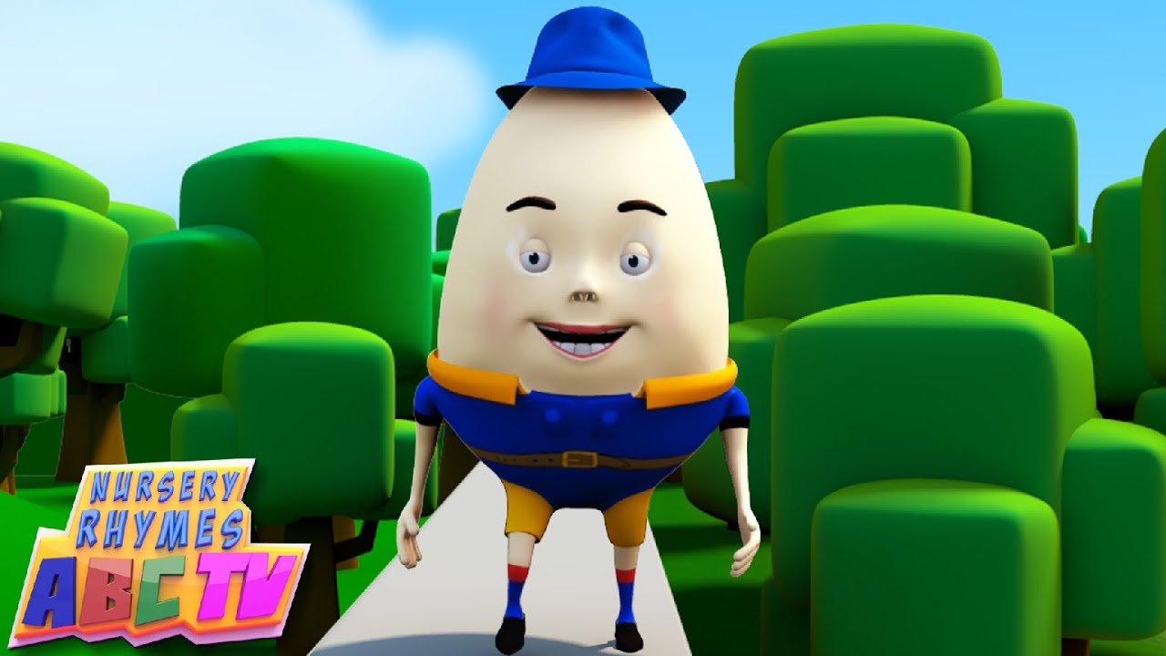 Humpty Dumpty Sat On A Wall | Humpty Dumpty | Nursery Rhyme - YouTube