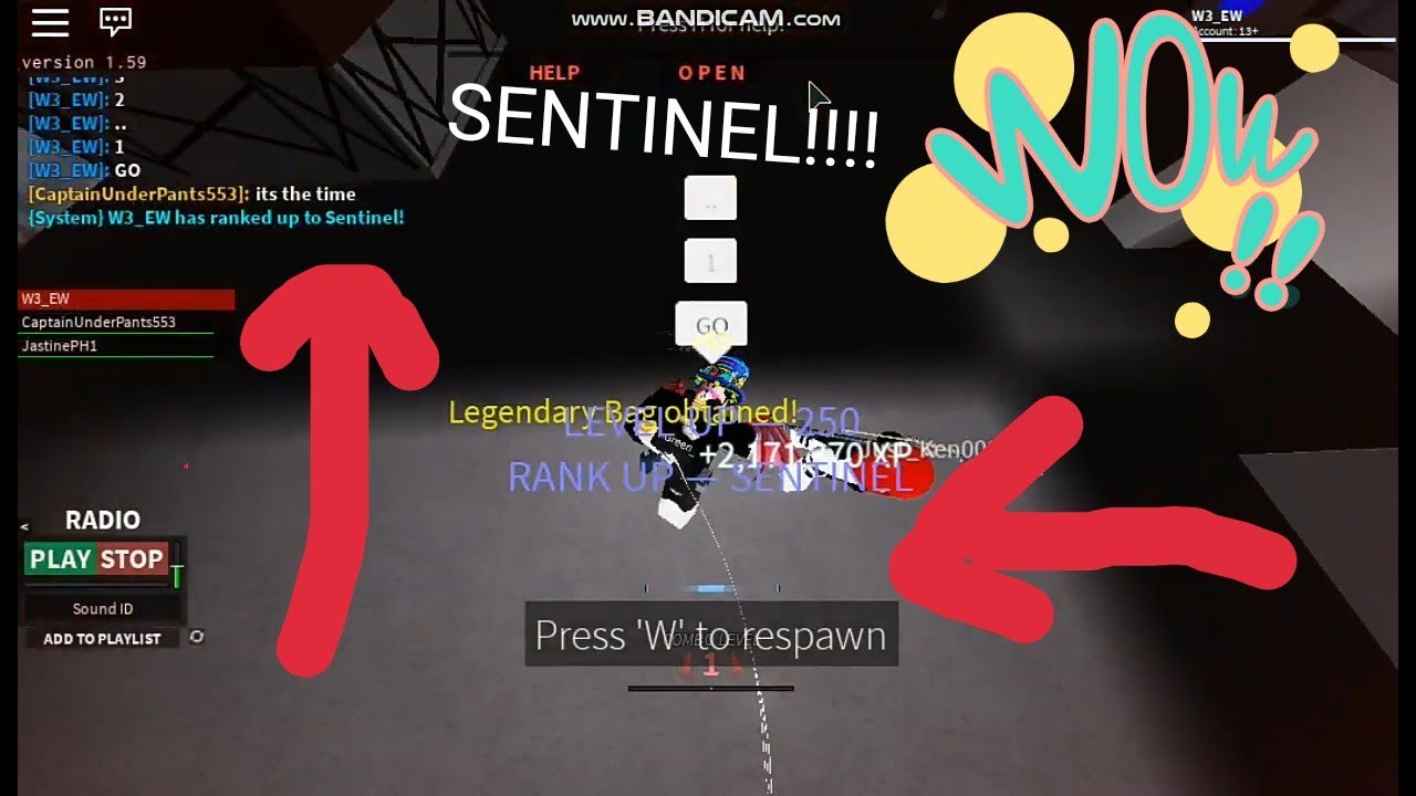 Roblox Parkour: Biggest Giveaway + Getting Sentinel Rank (Read ...