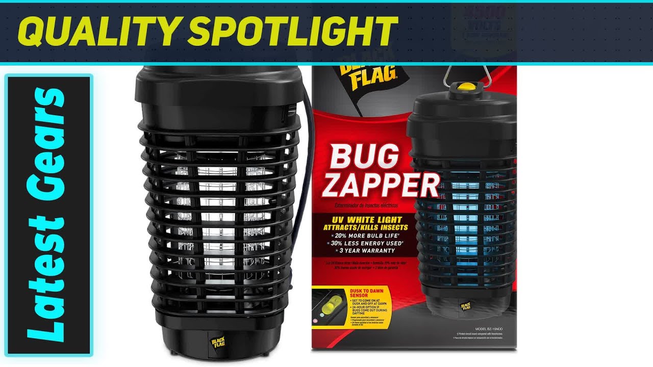 Black Flag BZ-15 Bug Zapper: Ultimate Mosquito Eliminator? - YouTube