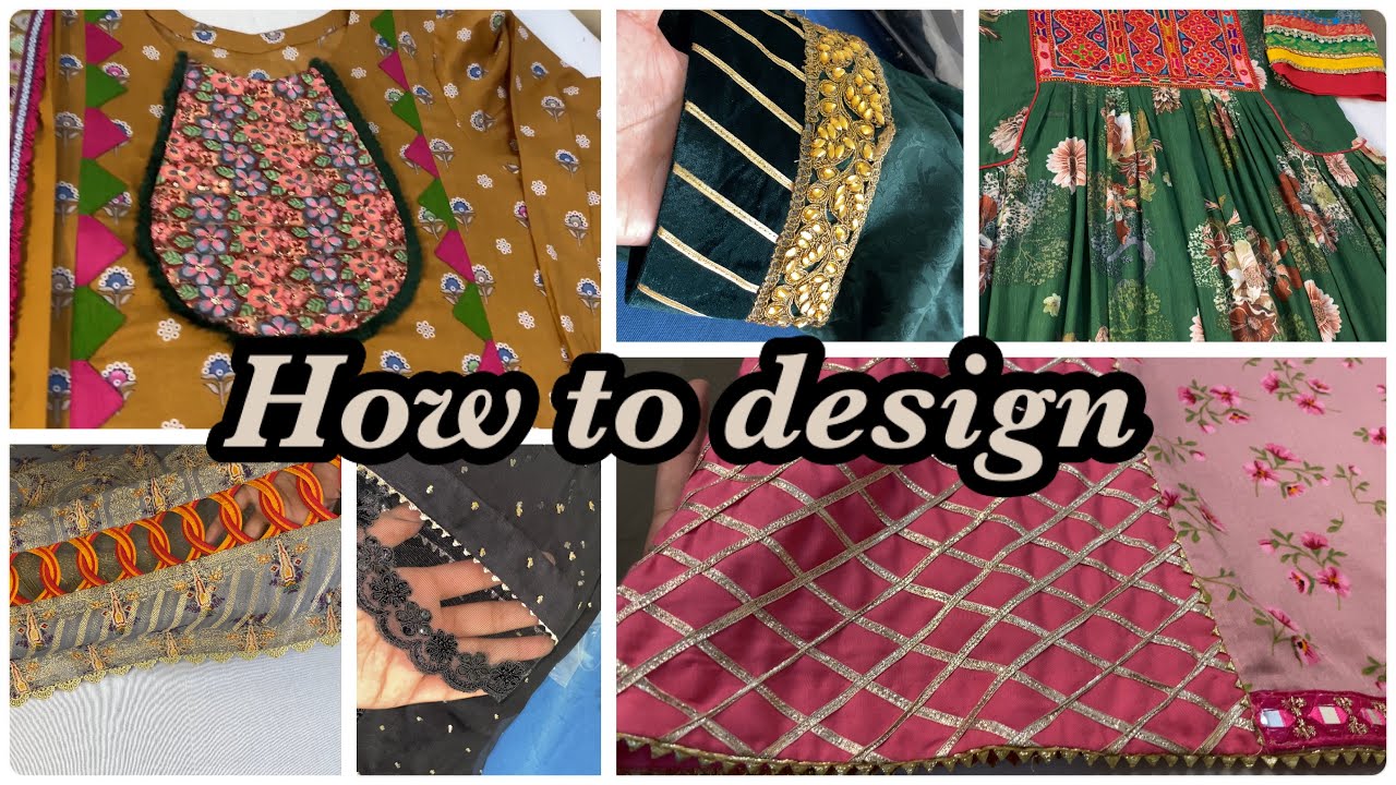 How to design your printed and plan dresses @sanookbysumera - YouTube
