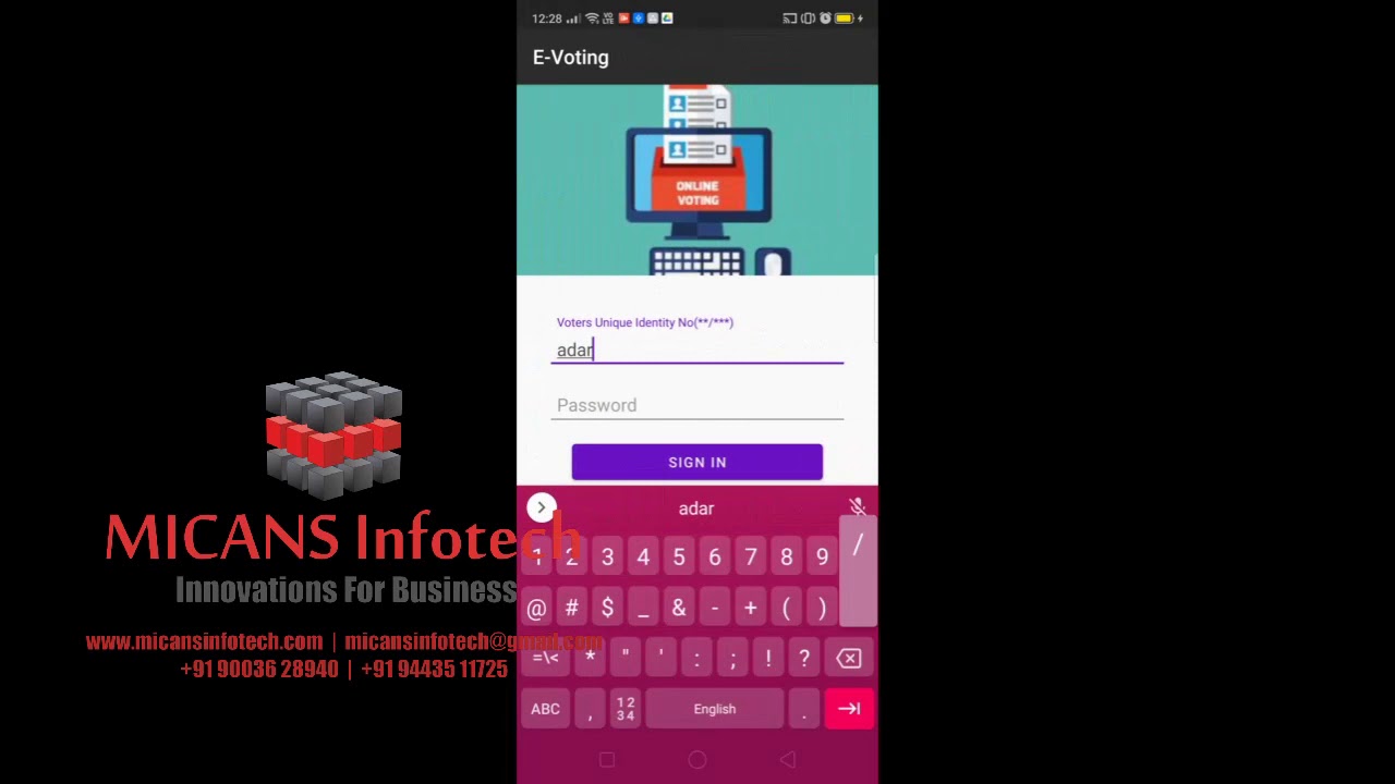 Election Realtime App Voting App Polling Android App E Voting App Digital Election