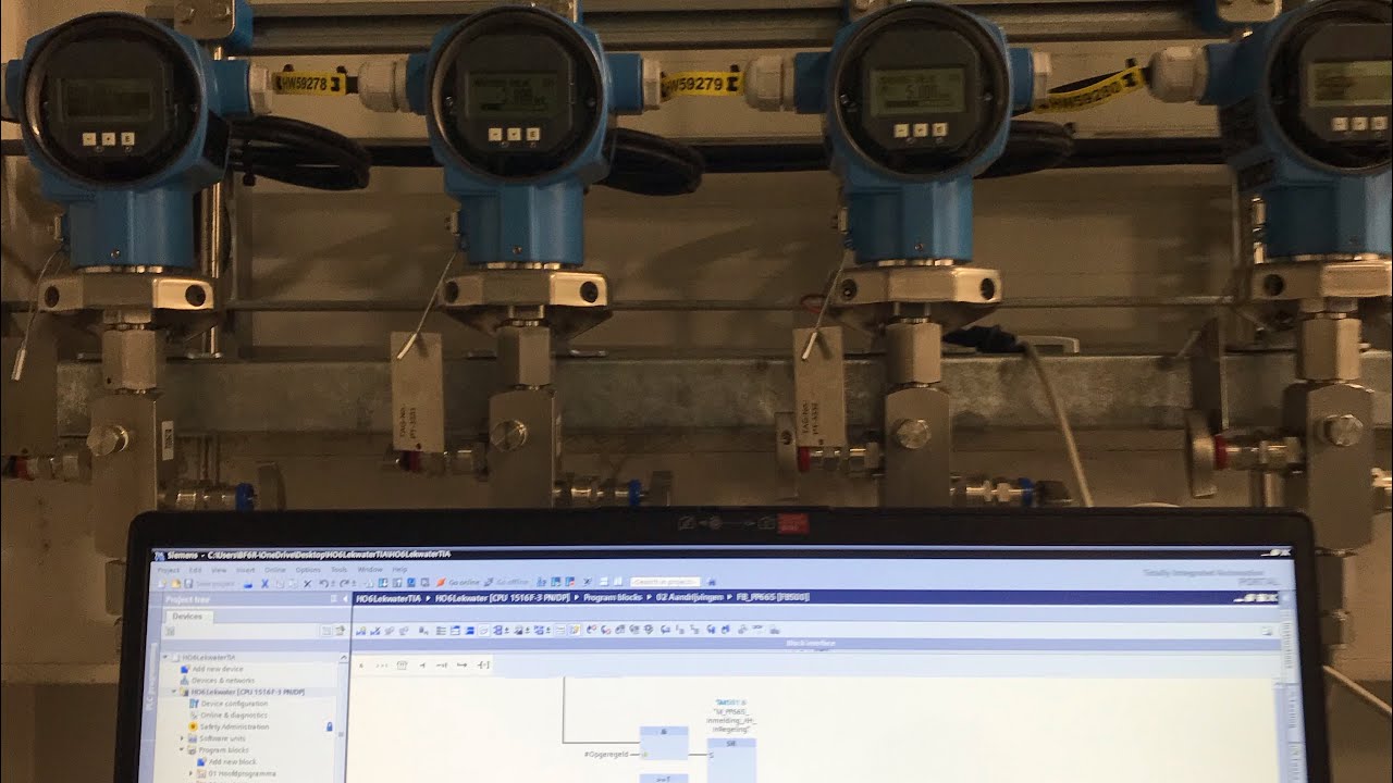 Endress Hauser Pressure Transmitter Profibus PA Loop Test - YouTube