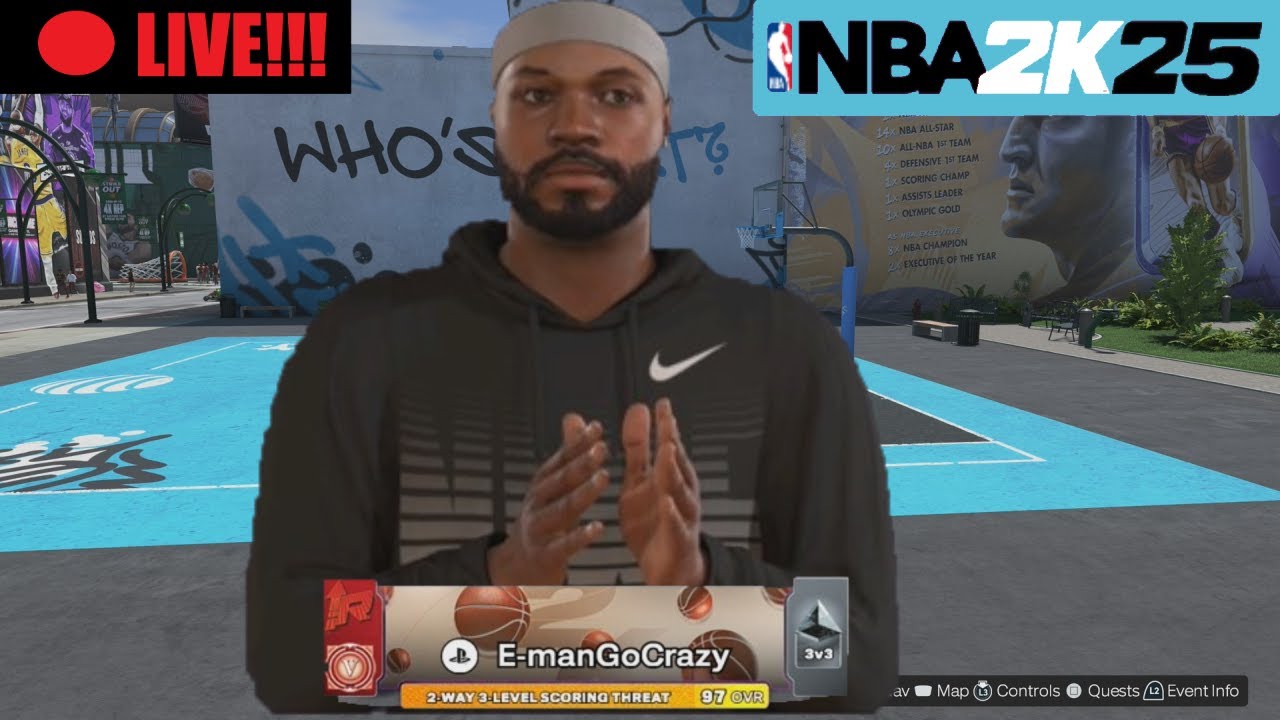 NBA 2k25. . .. Park?? If my game don't lag - YouTube