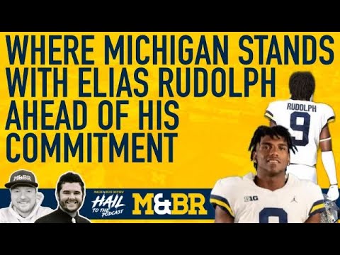 Where Michigan stands with 2024 EDGE Elias Rudolph heading into his ...