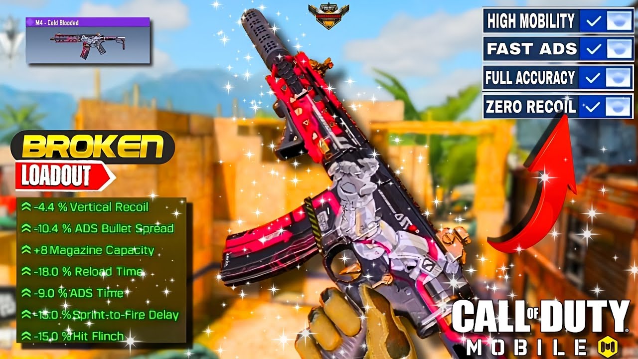 Best M4 gunsmith codm // Cod Mobile #codm #codmobile #codmobilegaming # ...