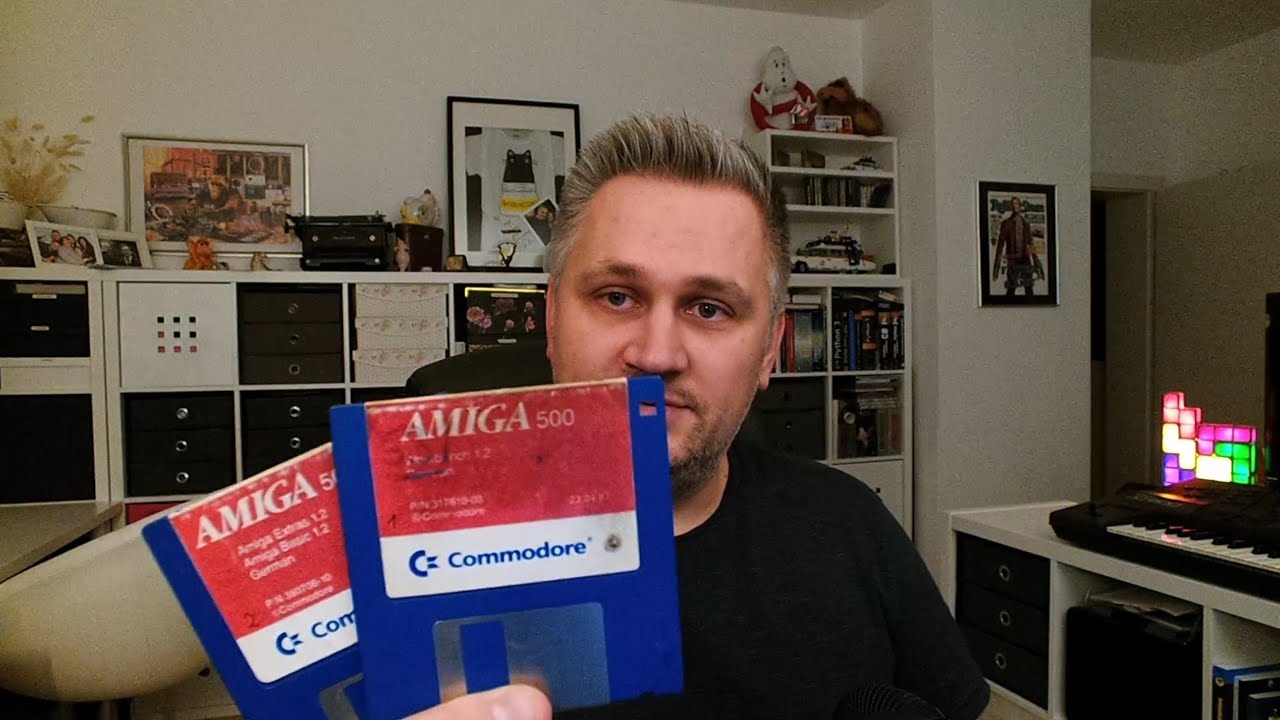 Amiga Basic Flashback - mit meinen eigenen Games - YouTube