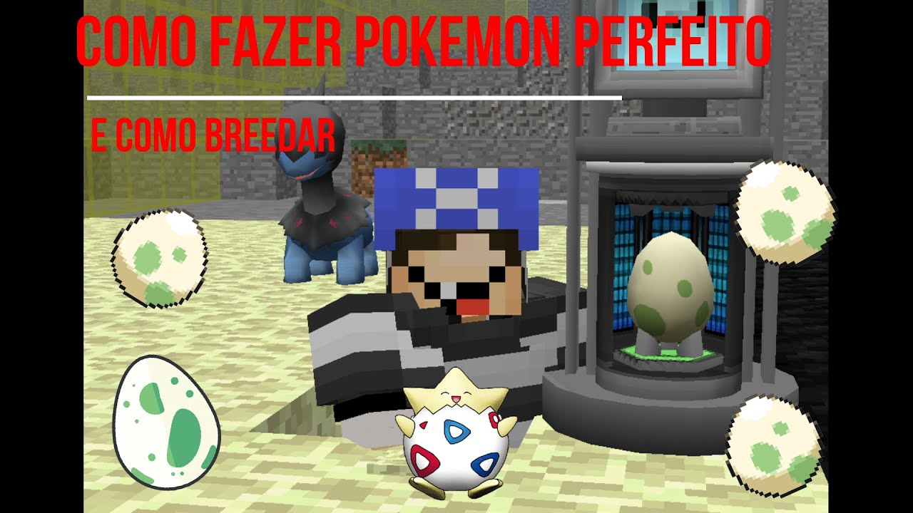 COMO FAZER O POKEMON PERFEITO NO PIXELMON / COMO BREEDAR PIXELMON - YouTube