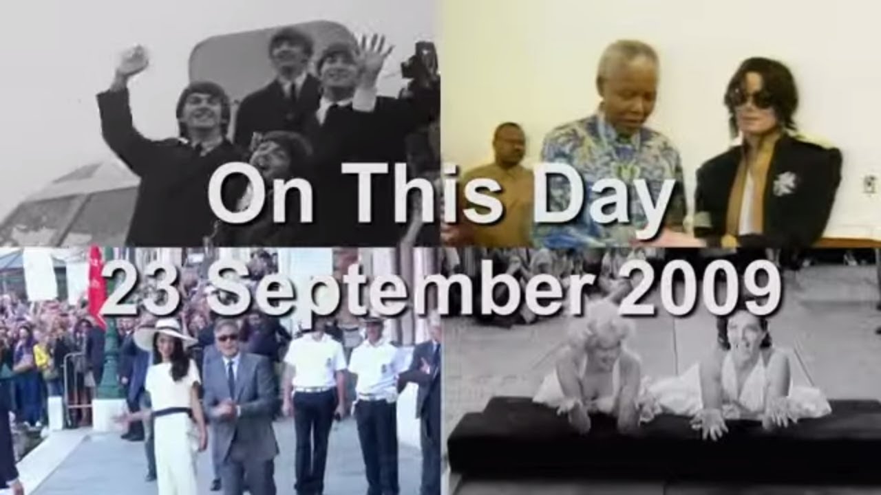 On This Day: 23 September 2009 - YouTube