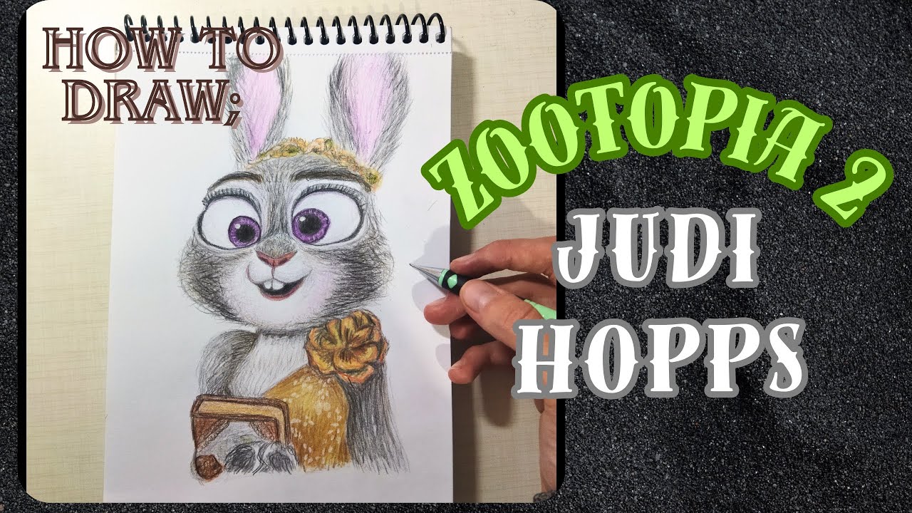 Zootopia 2 ; Judi Hops | How to draw Judi Hops | MervArt - YouTube