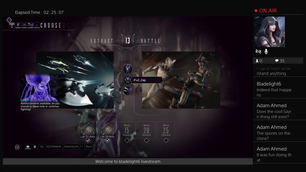 Streaming Warframe - YouTube