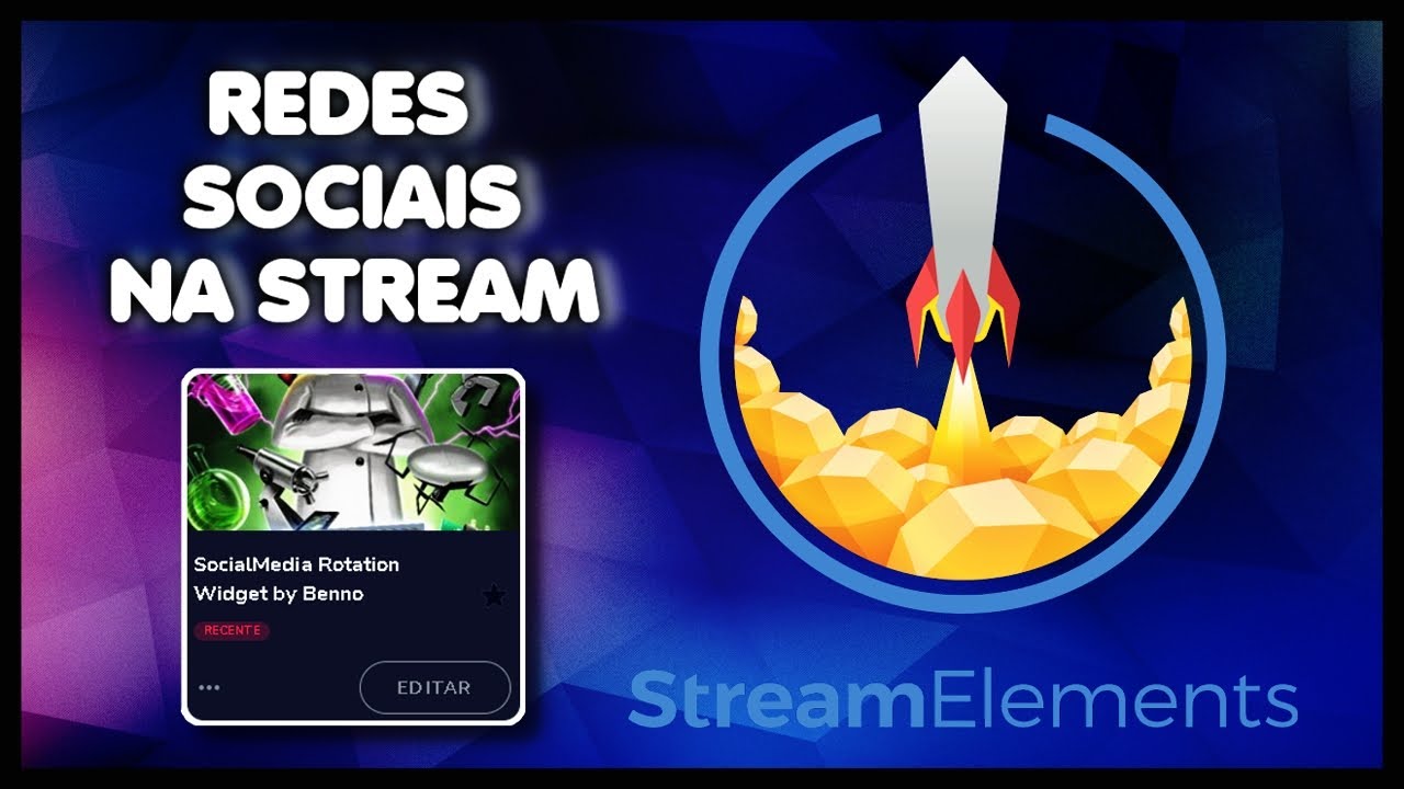 + UM OVERLAY ANIMADO DE REDES SOCIAIS PARA SUA LIVE (twitch,youtube ...