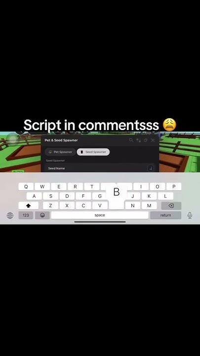 GAG DUPE SCRIPT!! #scriptroblox #deltascript #growagarden #viral #roblox - YouTube