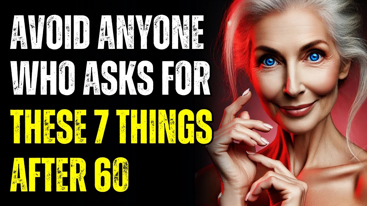AVOID PEOPLE who ASK for these 7 THINGS | Wisdom for OLD AGE - YouTube