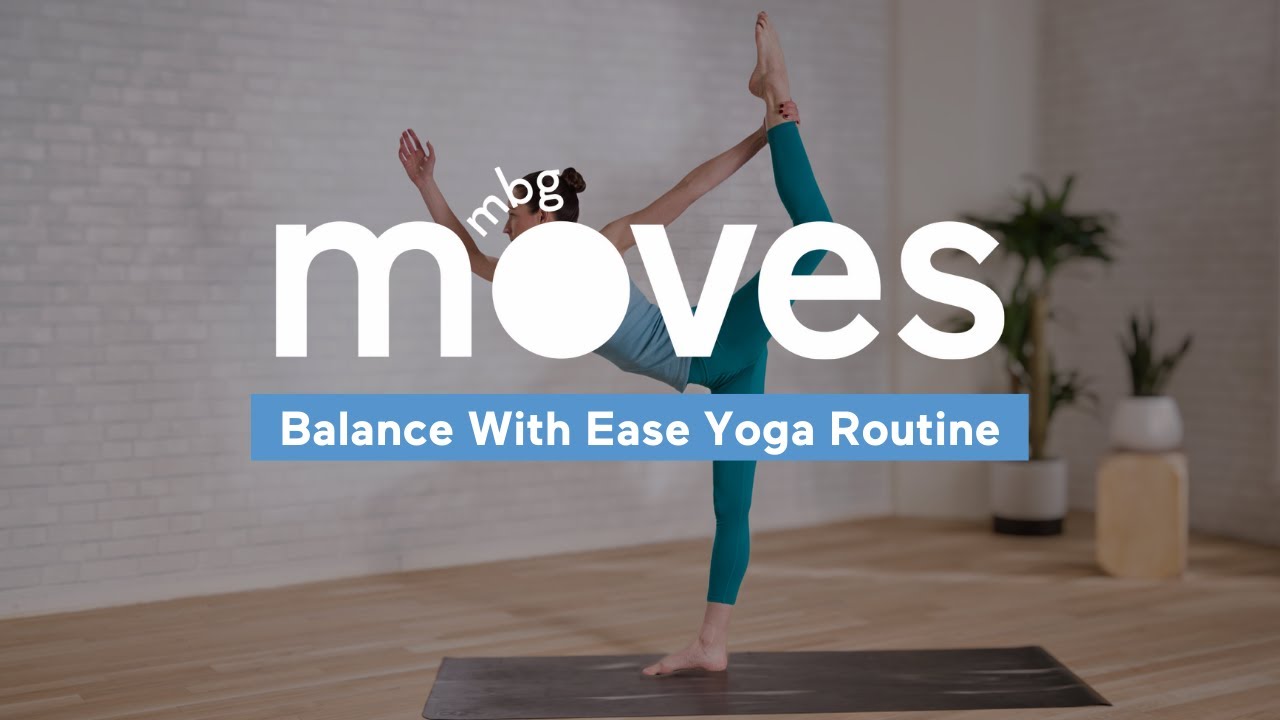 Balance With Ease Yoga Routine with Tara Stiles - YouTube