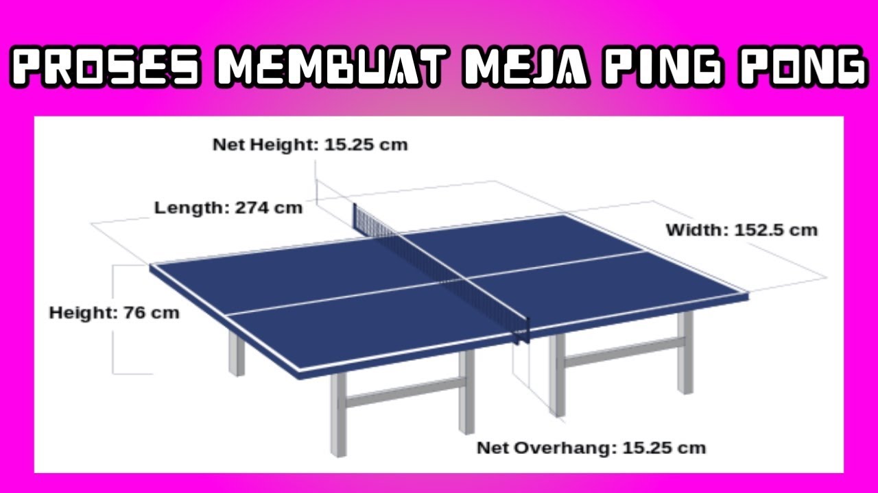 Proses Membuat Meja Ping Pong | Part 1 - YouTube