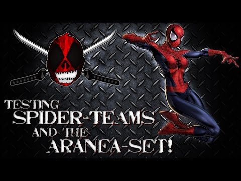 Testing Spider-Teams in PVP (with Aranea Weapon Set)