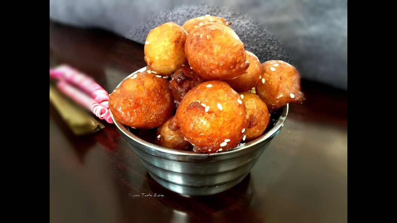 Luqaimat | Arabic Sweet Dumplings - YouTube