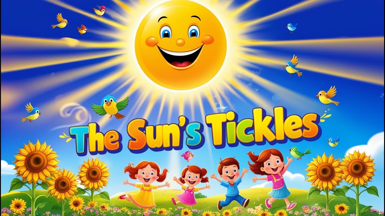 🌞 The Sun's Tickles | Fun & Happy Kids Song | Bright & Cheerful Nursery ...