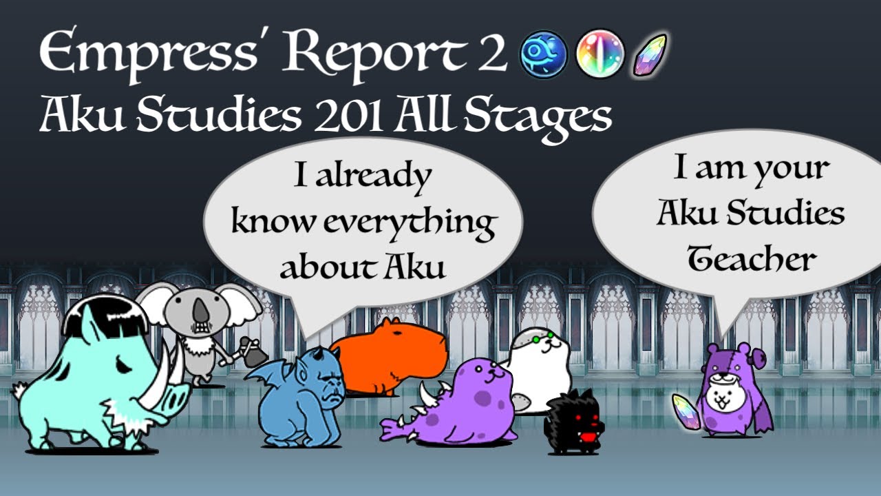 Aku Studies 201 Empress' Report 2 - Schedule, Legend Catseye, Aku Seed ...