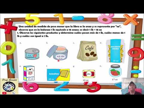 3.1 LA ONZA COMO UNIDAD DE PESO 3º GRADO - YouTube