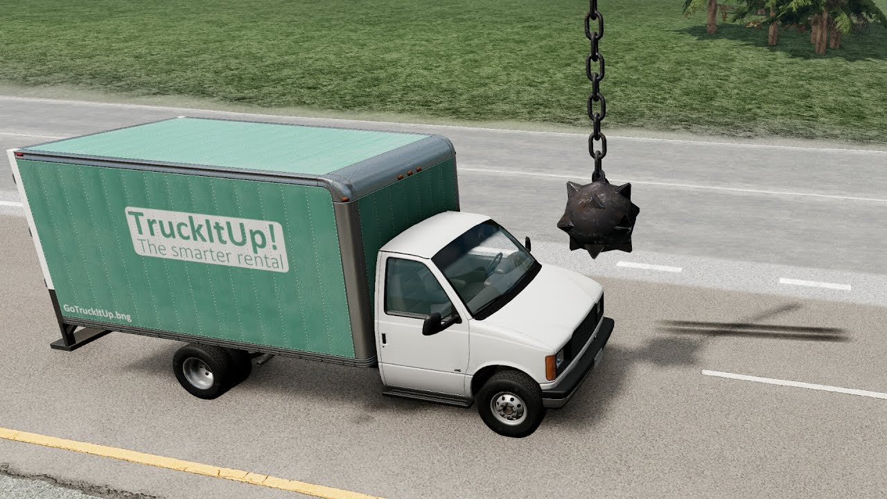 Cars vs Big Chain BeamNG Drive Challenge Ends in Total Destruction ...