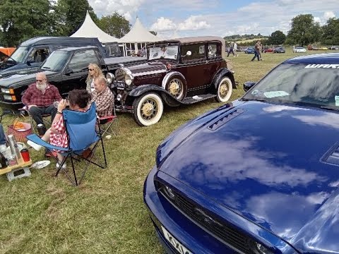 Ragley Hall Classic Car Show June 2024 Vintage Rolls Royce Corvette ...