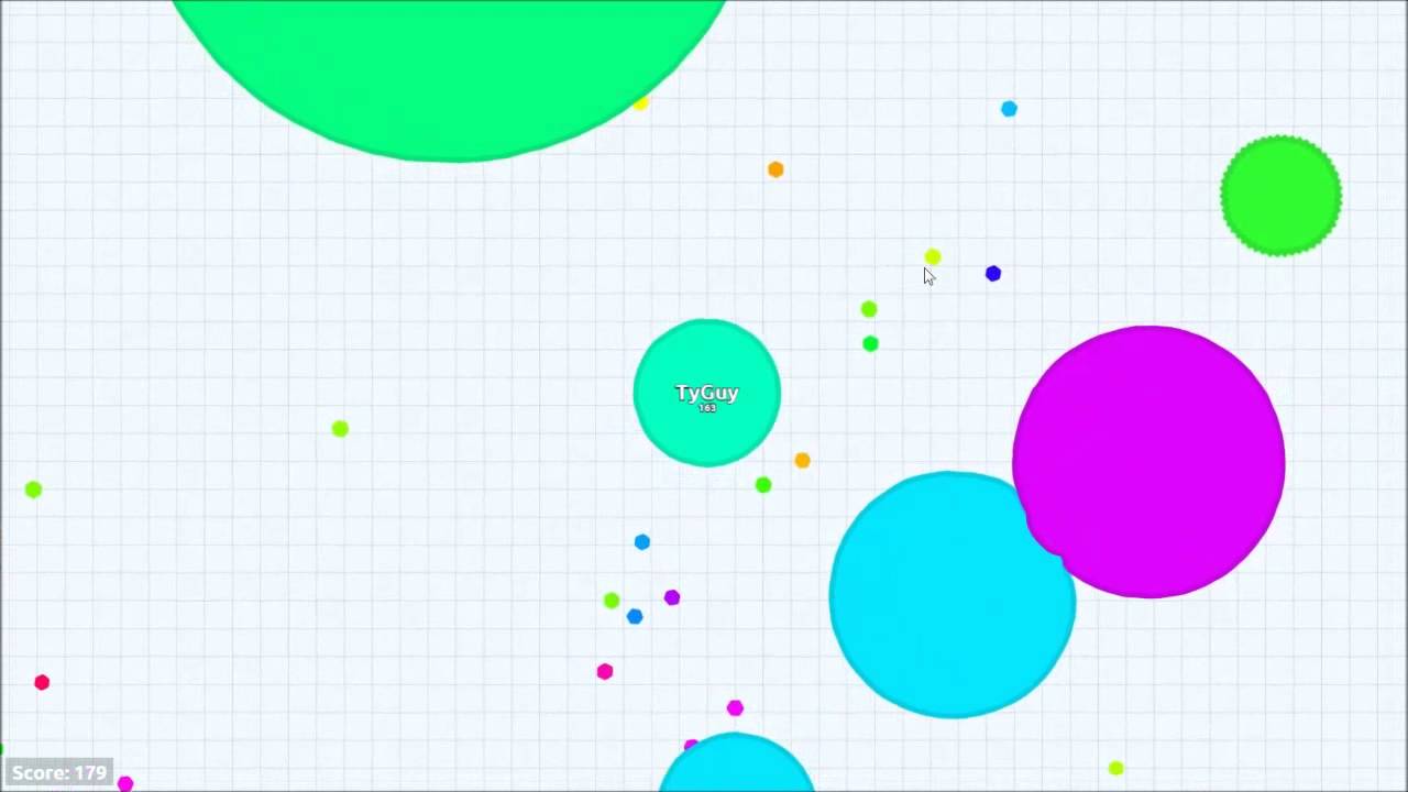 EATING DOTS? - Agar.io - YouTube