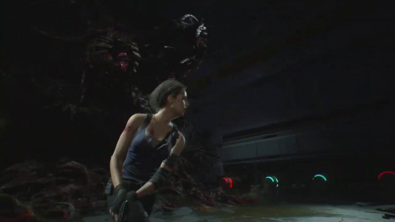 Resident Evil 3 Remake - Nemesis Final Boss Fight - YouTube