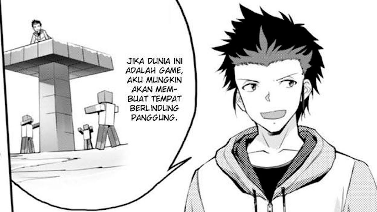 "Komik (Manga) Minecraft Isekai" PUNYA KEKUATAN NGECRAFTING KAYA DI ...
