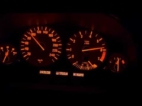 BMW e38 740i 6 speed manual 0-150 acceleration