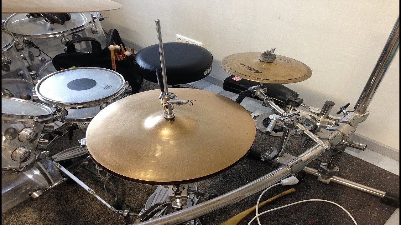 Saluda Cymbals 14" Mist X Custom Metal Hats - YouTube