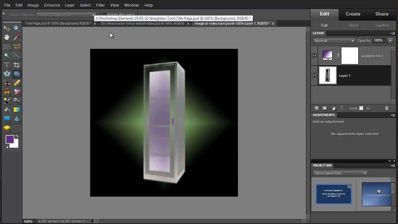 Photoshop Elements 10 Use Straighten Tool To Straighten An Image photoshop-elements-10-use-straighten-tool-to-straighten-an-image
