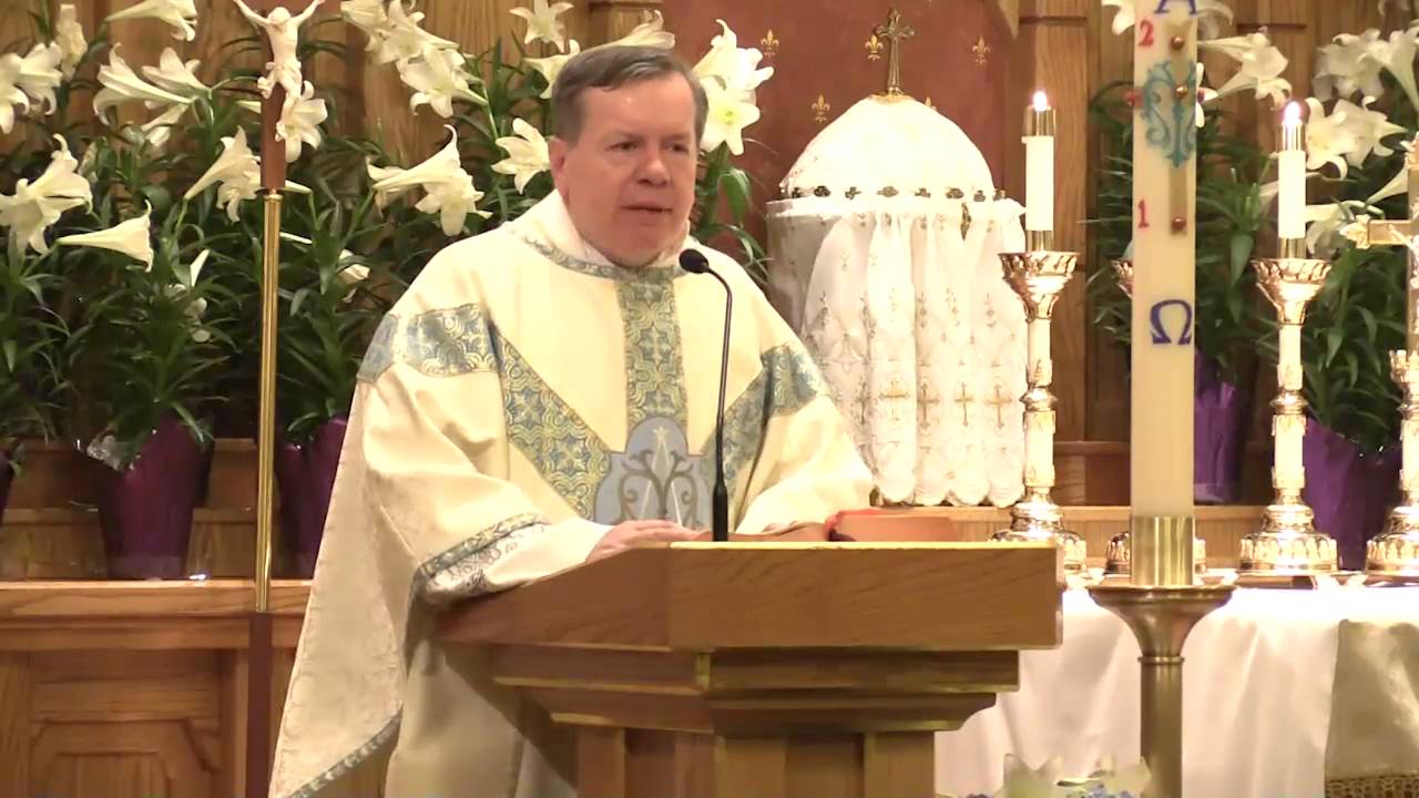 Apr 04 - Homily - Msgr. Mangan: Annunciation, the Shortest Job ...