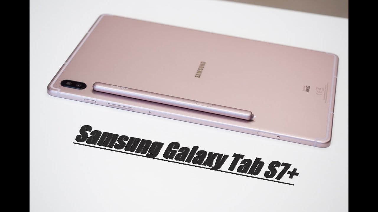 Samsung Galaxy Tab S7+ | 45W Fast Charging - YouTube