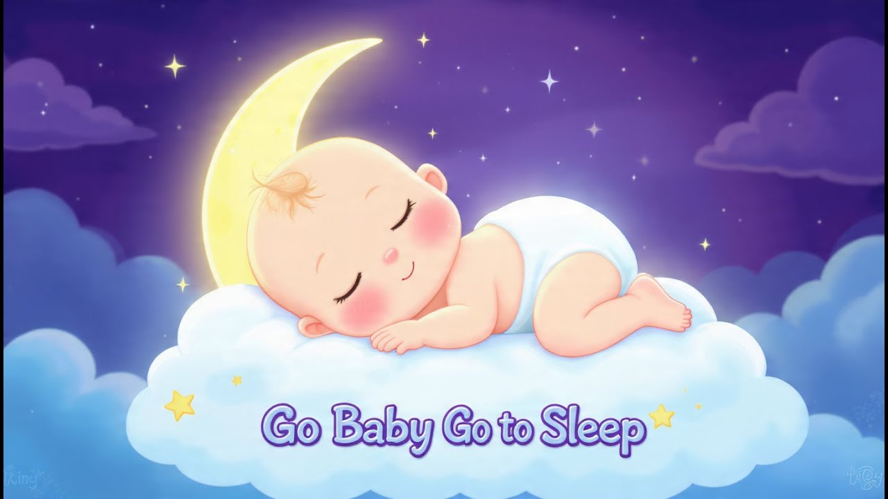 Go Baby Go to Sleep 😴 | Baby Lullaby for Deep Sleep | Bedtime Song for ...