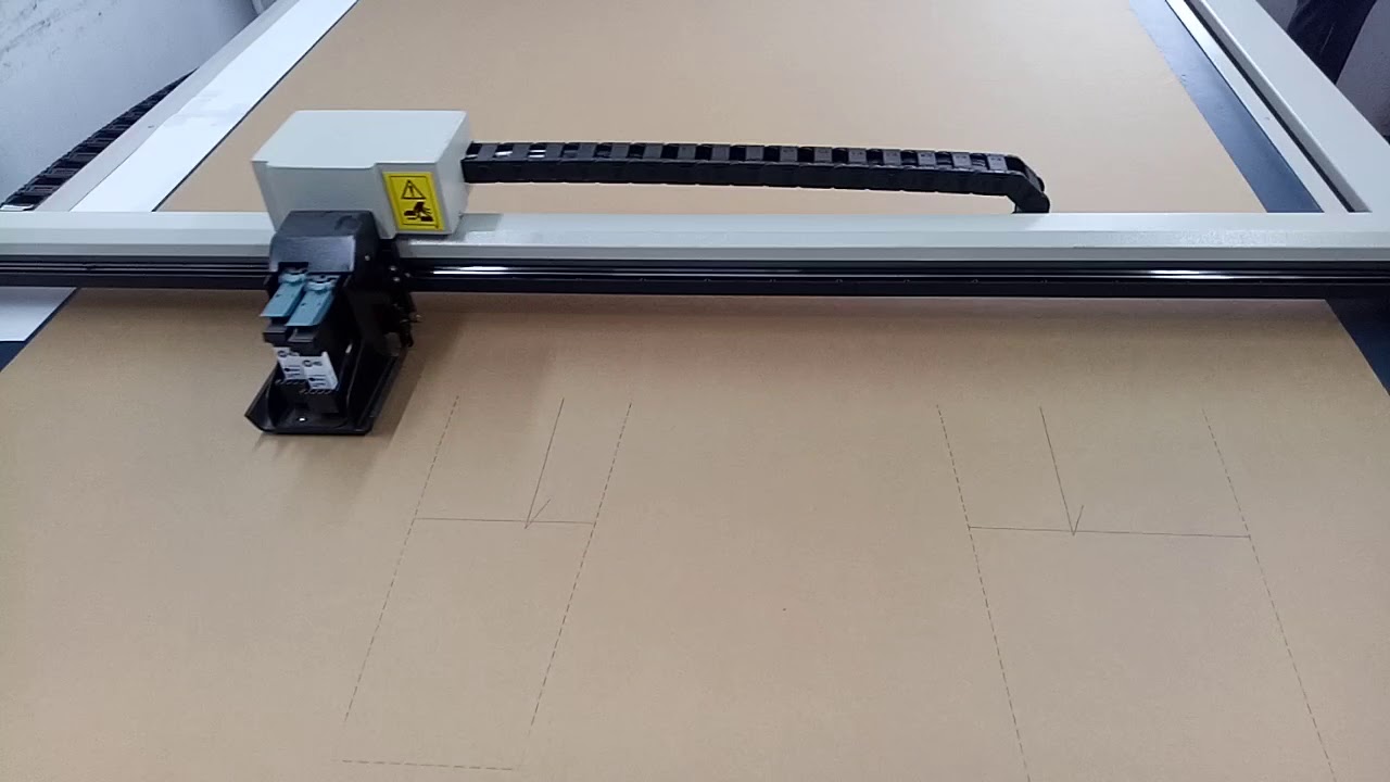 Eastman Brand Pattern Cutting Machine - YouTube